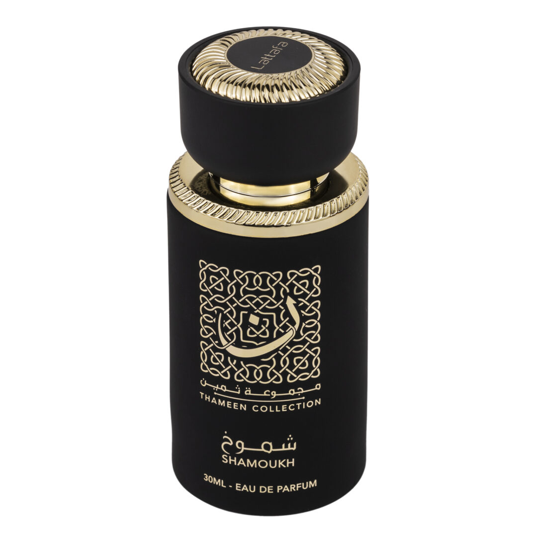Parfum Arăbesc – Apa de Parfum Shamoukh Thameen Collection, Lattafa, Unisex – 30ml – Ro Parfum
